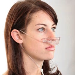 Biflo Nasal Mask with 7 ft. Kink-Resistant Tubing - 25/Case