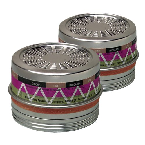MSA Mersorb P100 Respirator Cartridge 815368 (pair) for MSA Advantage ...